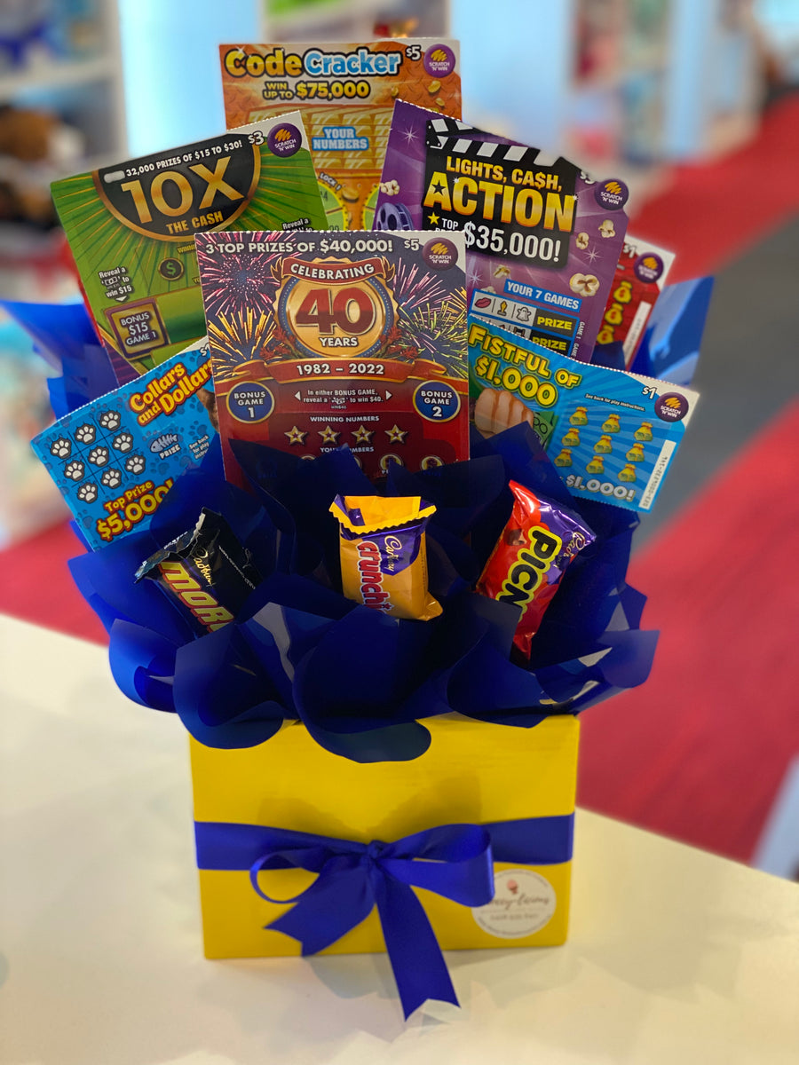 Scratchie Bouquet – Choccy-licious Bouquets and Gifts